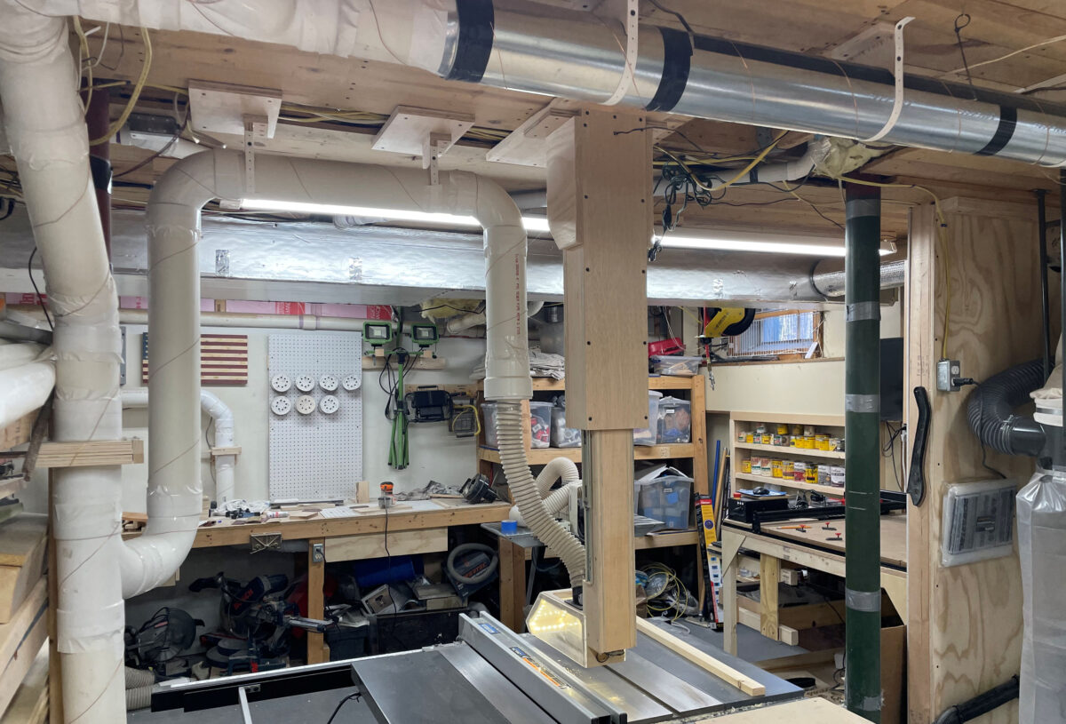 Dust Collection System for Home Workshop - The Home Fort