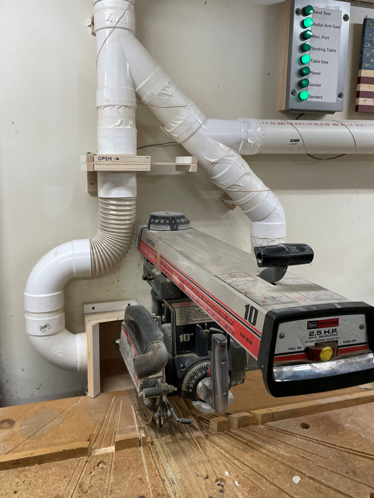 Dust Collection System for Home Workshop - The Home Fort